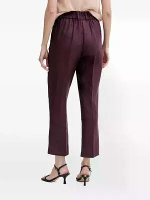 Sisley Elasticated-waistband Tailored Trousers