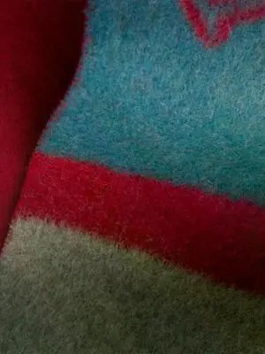 Prada Wool And Cashmere Scarf - Red