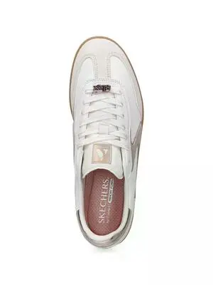 Sketchers Metallic-effect Logo-plaque Sneakers
