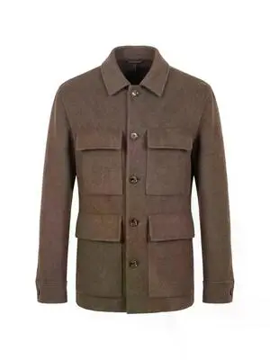 MONTECORE Four-pocket Shirt Jacket