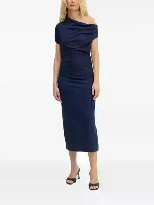 SILVIAN HEACH Crystal-embellished Draped Maxi Dress