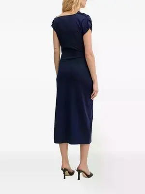 SILVIAN HEACH Crystal-embellished Draped Maxi Dress