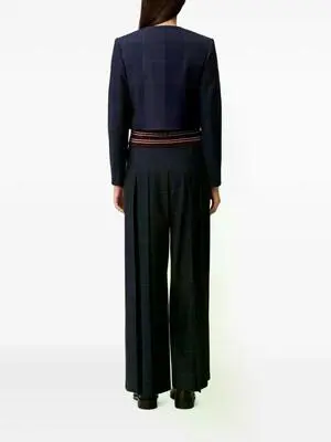 Claudie Pierlot Checked Boxy Jacket