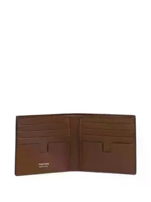 TOM FORD Lizard-effect Leather Wallet