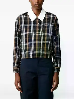 Claudie Pierlot Checked Blouse
