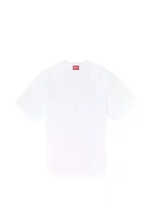 DIESEL® Cotton-interlock T-shirt With Logo Embroidery