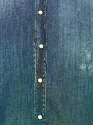 Dsquared2 Distressed-details Denim Shirt