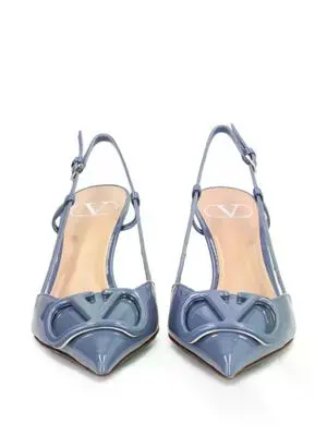 Valentino Garavani Vlogo Signature Slingback Pumps
