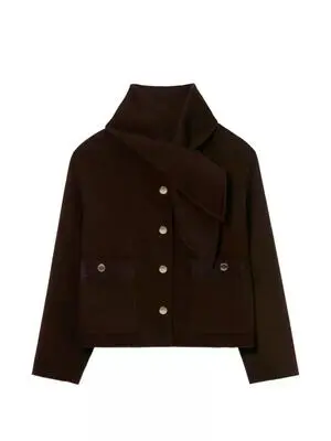 Claudie Pierlot Short Wool Blend Coat
