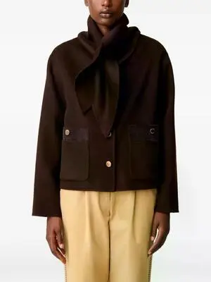 Claudie Pierlot Short Wool Blend Coat