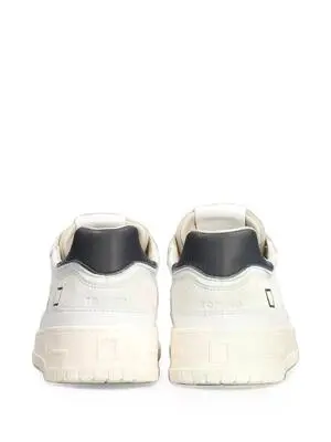 D.a.t.e. Torneo Pure Perforated Panelled Sneakers