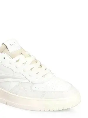 D.a.t.e. Torneo Pure Perforated Panelled Sneakers