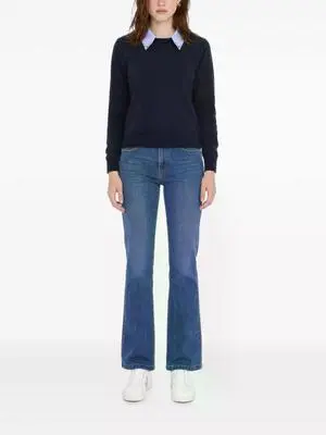 Liu Jo Sweater With Poplin Detail