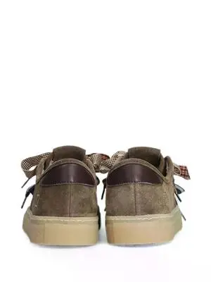 D.a.t.e. Bow-embellished Suede Sneakers