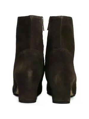 L'ARIANNA Suede Ankle Boots