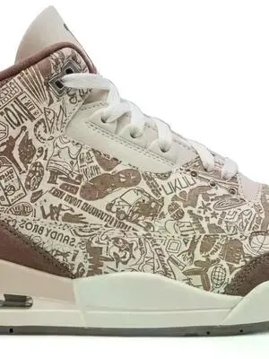 JORDAN Air 3 Retro Laser Sneakers