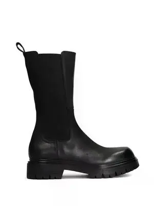 Elena Iachi Leather Combat Boots