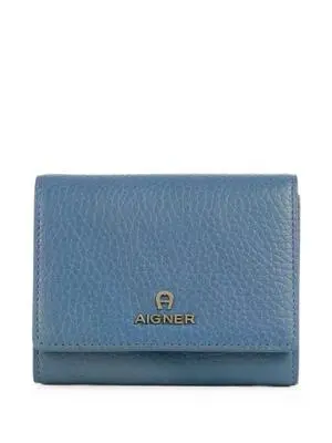 AIGNER Ivy Grained Leather Wallet