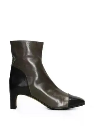L'ARIANNA Two-tone Leather Pumps