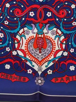 Hermès 2010s Poesie Persane Scarf