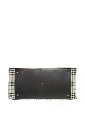 Burberry 2000-2017 House Check Canvas Travel Bag
