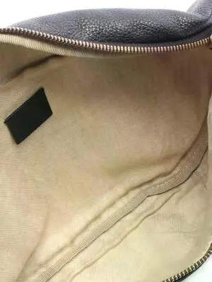 Gucci 2000s Web Logo Belt Bag - Black
