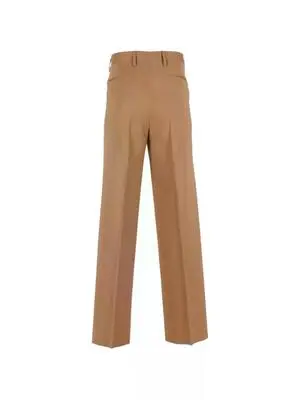 VIVIENNE WESTWOOD Pleated Straight-leg Trousers