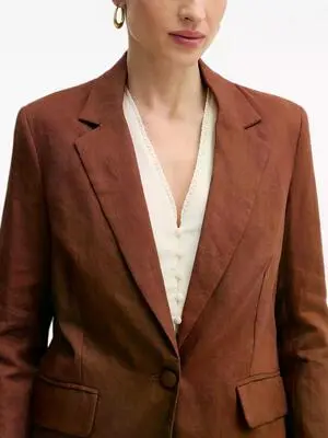 SILVIAN HEACH Essential Single-breasted Notched-lapels Blazer
