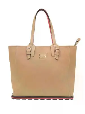 Christian Louboutin Silver Tone Totes For Women