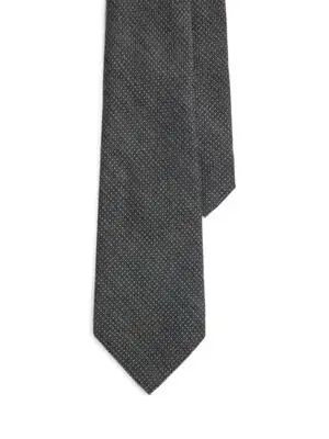 Ralph Lauren Purple Label Pointed-tip Tie - Grey