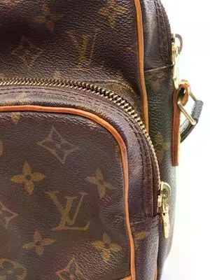LOUIS VUITTON Monogram Canvas Shoulder Bag - Brown