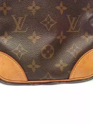 LOUIS VUITTON Monogram Canvas Shoulder Bag - Brown
