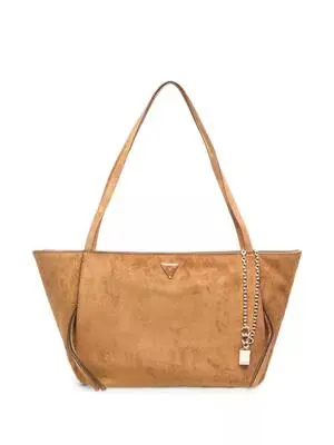 Guess Logo-plaque Chain-link Shoulder Bag