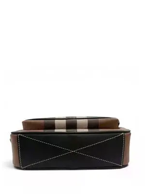 Burberry 2018-2023 Giant Check E-canvas Paddy Crossbody Bag