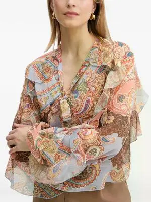 Guess Paisley-print Blouse