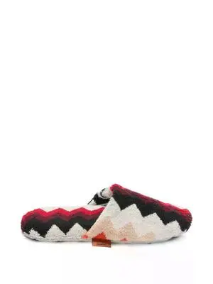 Missoni Zigzag-knit Slippers