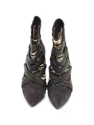 Isabel Marant Étoile Calf Hair Suede Ankle Boots