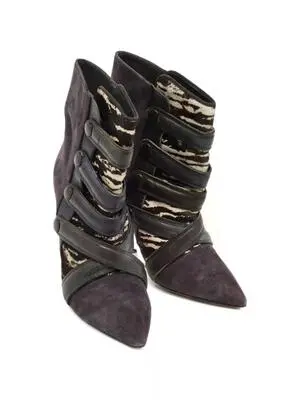 Isabel Marant Étoile Calf Hair Suede Ankle Boots