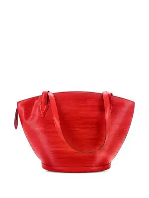 LOUIS VUITTON Saint Jacques Epi Leather Gm Tote Bag - Red