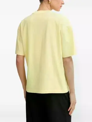 Guess Marilyn Monroe Print Rhinestone-embellished T-shirt - Yellow