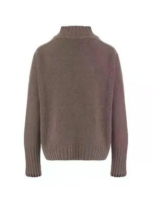 OLIVER LATTUGHI Stripe-detail Cashmere Sweater