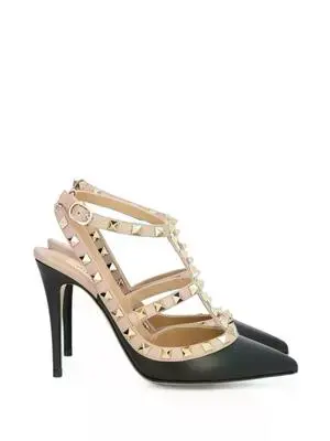 Valentino Garavani Rockstud Ankle-strap Pumps