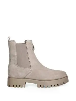 Guess Logo-plaque Chunky-sole Ankle Boots