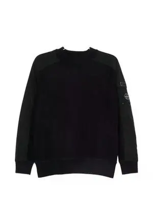 MURPHY&NYE Contrast-panel Flap-pocket Sweater