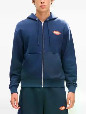 Kenzo Loves Embroidered Zip-up Hoodie