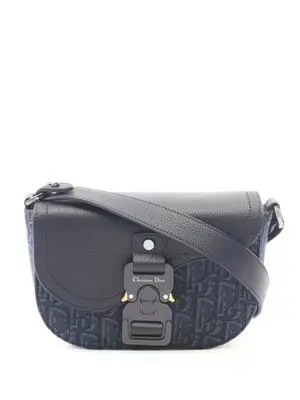 Dior 2010s Saddle Messenger Bag - Blue