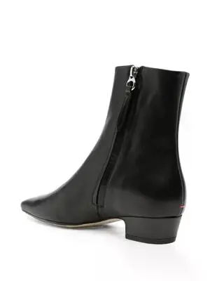 AeydĒ Pointed-toe Leather Boots