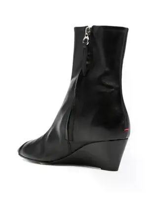 AeydĒ Mia Cap Wedge-heel Ankle Boots