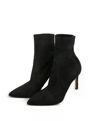 GIANVITO ROSSI Fiona Knit Ankle Boots