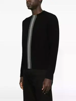 Gucci Stripe-detail Crew-neck Sweater